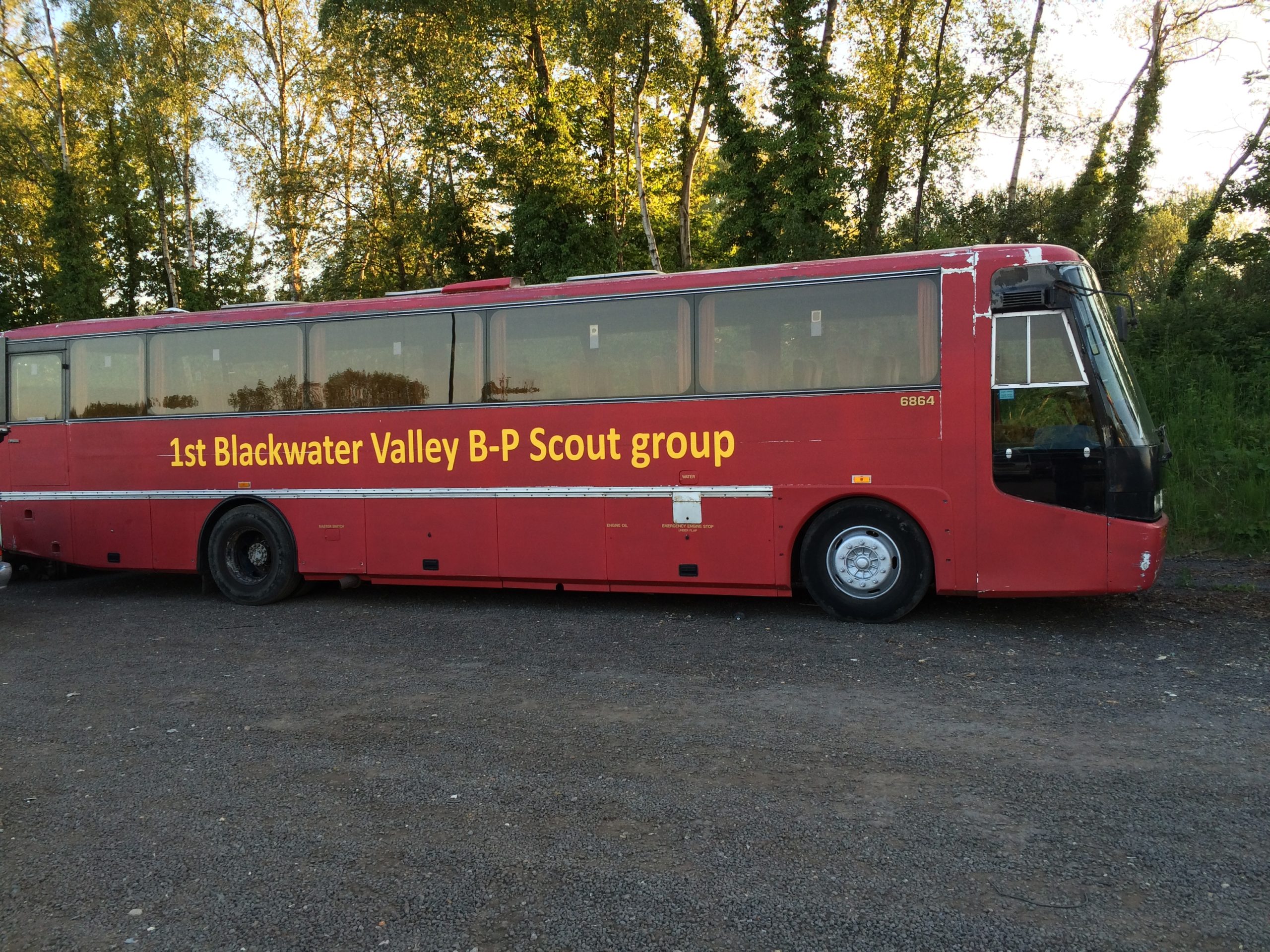 Mildred (coach) - 1st Blackwater Valley B-P Scout Group